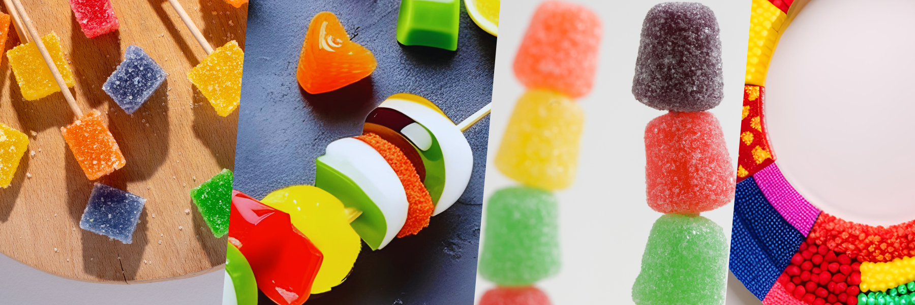 Brochetas de chuches y otras ideas para tu candy bar. - Mi Capricho